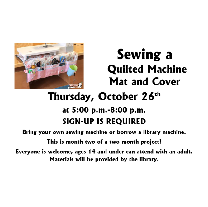 Sew a Quilted Sewing Organizer Mat and Sewing Machine Cover Part 2 - St ...