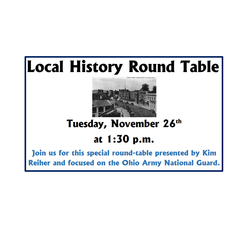Local History Roundtable 2024 - St. Marys Community Public Library