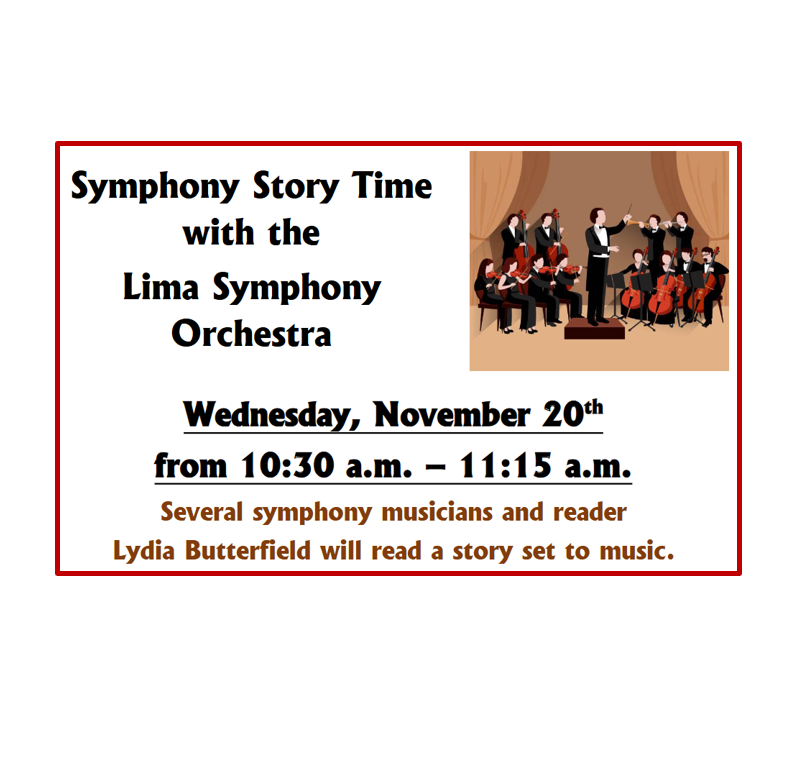 Symphony Story Time with the Lima Symphony Orchestra - St. Marys ...